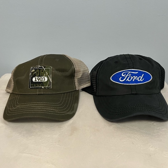 Ford | Accessories | Ford Hat Bundle With Mesh And Velcro Adjustment | Poshmark